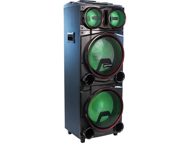 Gemini GMAX-6000 Dual 15" Bluetooth Party System - Newegg.com
