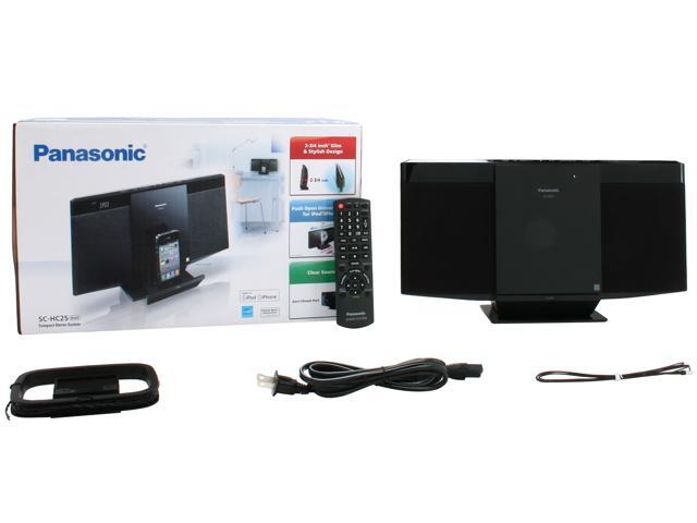 Panasonic Compact Stereo System SC-HC25 - Newegg.com