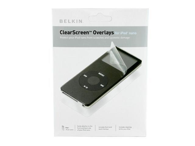 BELKIN Protective Overlays for iPod nano Model F8Z086 - Newegg.com