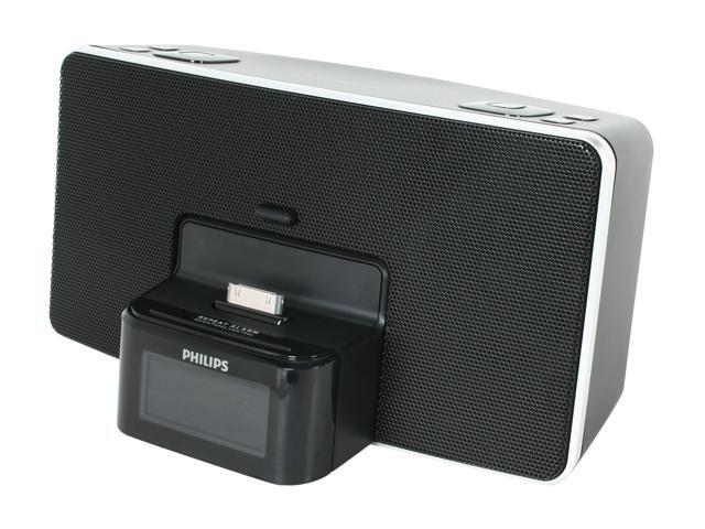 PHILIPS Clock Radio for iPhone/ iPod DC220/37 - Newegg.com