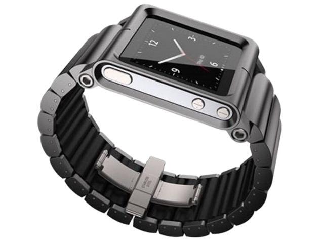 LunaTik Lynk Watch Wrist Strap for iPod Nano 6G - Black LKBLK-011 ...