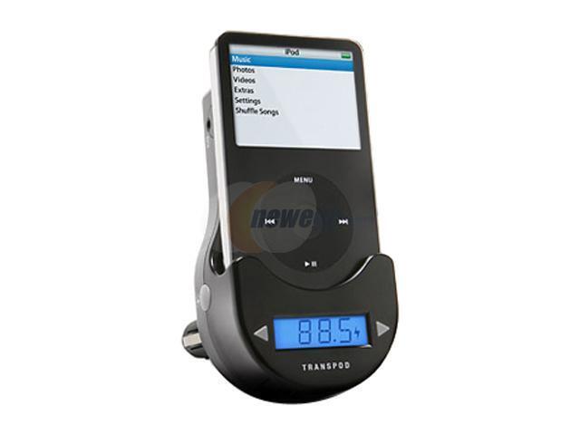 Open Box: DLO Transpod In-Car Cradle/FM Transmitter, Black Model 009 ...