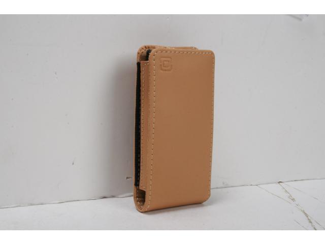 Incipio Tan Leather Flip Case for Microsoft Zune 4GB 8GB Z-109 - Newegg.com