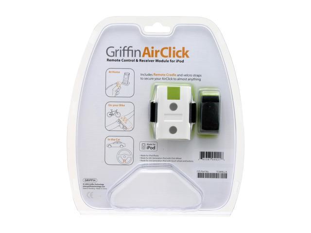 GRIFFIN AirClick Remote Control and Receiver Module for iPod Model 4021 ...