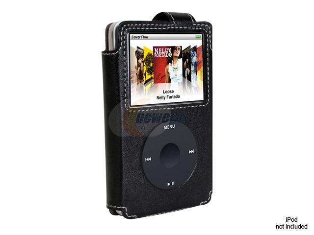 Speck iPod Classic TechStyle Classic Leather Case Model IC-BLK-CLS ...