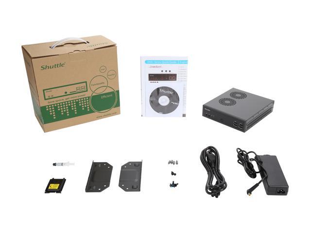 Open Box: Shuttle DS81 Black Slim PC Barebone - Newegg.com