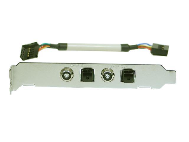 Shuttle CA10 SPDIF Card A SPDIF in, SPDIF out optional kit - Newegg.com
