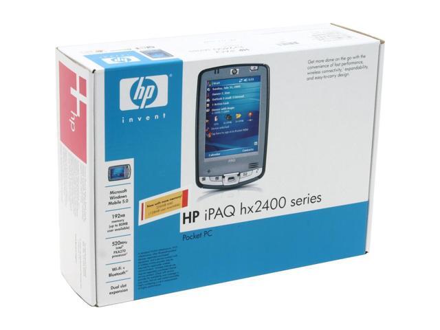 HP iPAQ hx2495 Pocket PC Intel PXA270 520MHz 240 x 320 TFT 3.5" IrDA ...