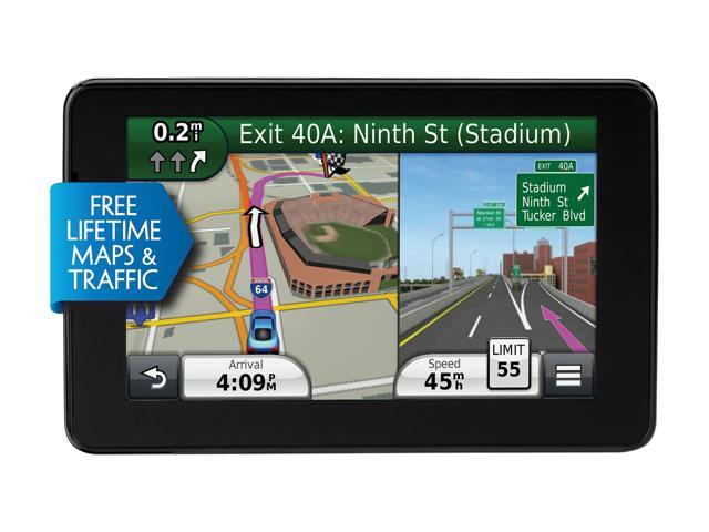 GARMIN 5.0" GPS Navigation w/ Lifetime Traffic & Map Updates - Newegg.com