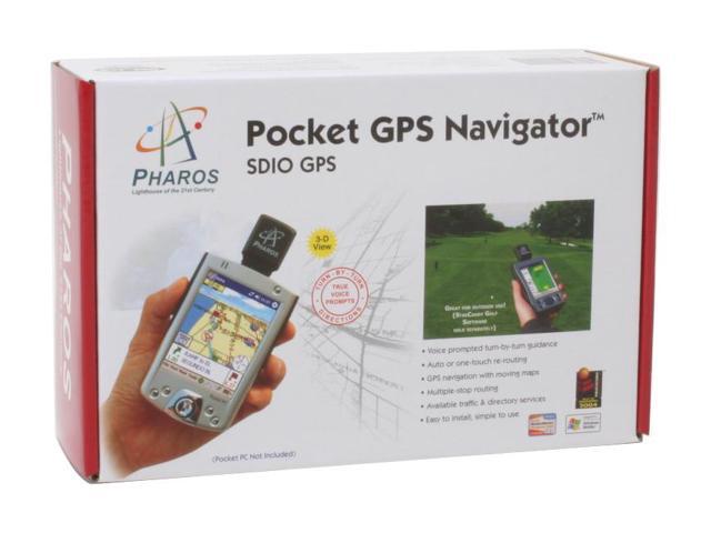 Open Box: PHAROS Pocket GPS Navigator - SDIO edition - Newegg.com