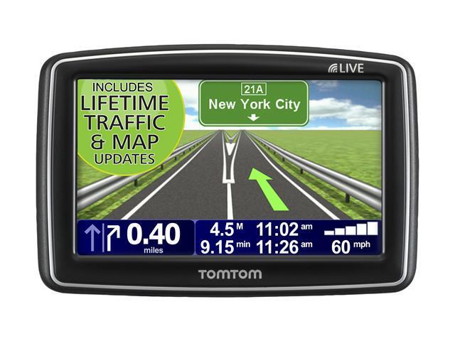 TomTom 4.3" GPS Navigation with Lifetime Traffic and Map Updates ...