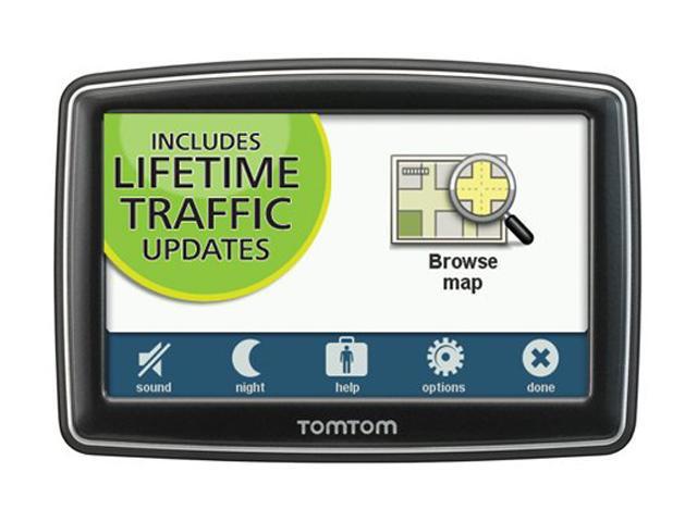 TomTom 4.3" GPS Navigation with Lifetime Traffic Updates - Newegg.com