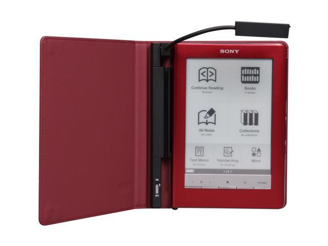 Sony eBook Reader Touch Edition Bundle (Red) PRS-600RC/V - Newegg.com
