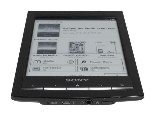 Sony PRS-T1 6" Ultra-light Reader with Wi-Fi and Enhanced Touch Screen ...