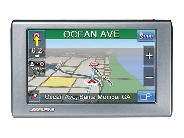 ALPINE 4.3" GPS with Bluetooth Hands-Free - Newegg.com