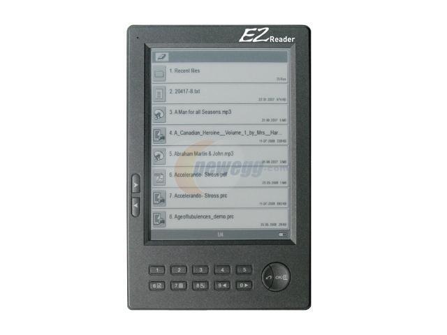 Astak 6" EZ Reader e-Book Reader with Carrying Case, Black - Newegg.ca