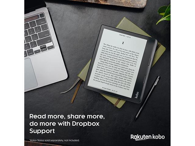 Kobo Sage 8" E-Book Reader, E-Ink Carta, HD, ComfortLight PRO ...