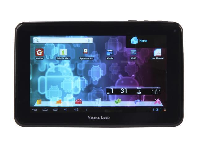 Visual Land ME-107-L-8GB-BLK 7.0" Tablet, Black - Newegg.com