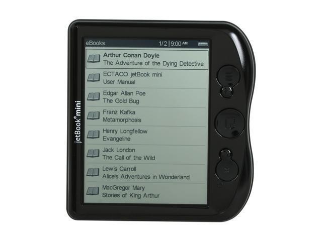 ECTACO jetBook mini Anthracite Black - Newegg.com