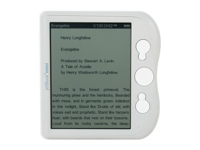 Portable eBook Reader ECTACO jetBook mini Alaska Gray - Newegg.com