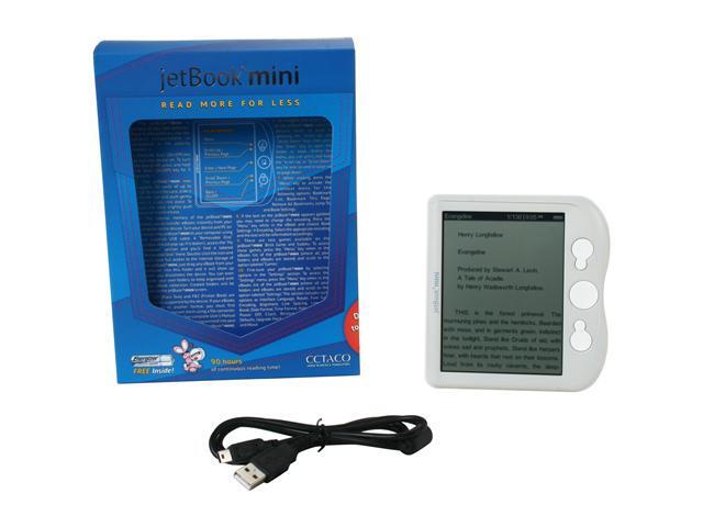 Portable eBook Reader ECTACO jetBook mini Alaska Gray - Newegg.com