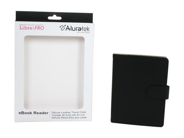 Aluratek AEBKC01F Deluxe Leather Travel Case for the LIBRE | PRO eBook ...