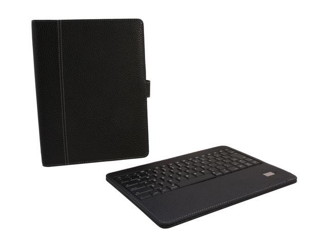 Aluratek Bluetooth Folio Case with Removable Keyboard for all iPads 1/2 ...