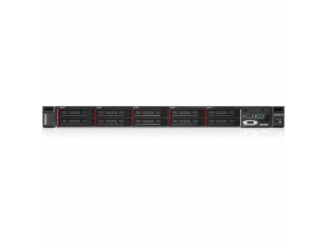 Lenovo ThinkSystem SR250 V3 1U Rackmount Rack Server - 1 x Intel Xeon E ...