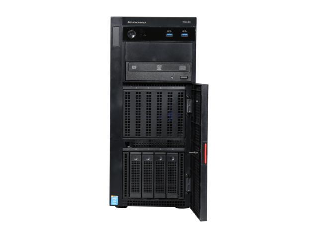 Open Box: Lenovo ThinkServer TS440 Tower Server System Intel Xeon E3-1225 v3 3.2GHz 4C/4T 4GB ...