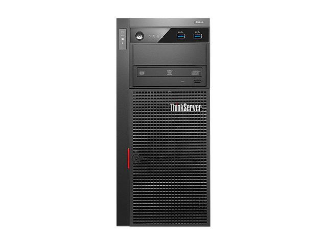 Lenovo ThinkServer TS440 Tower Server System Intel Xeon E3-1275 v3 3.5GHz 4C/8T 4GB DDR3 1600 ...