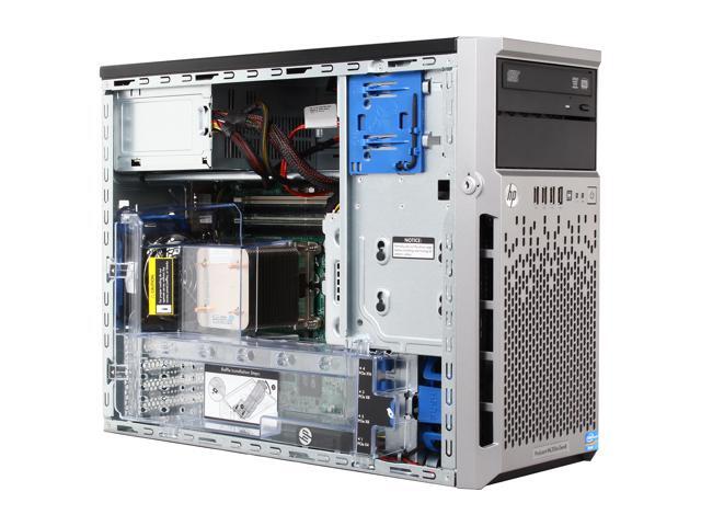 HP ProLiant ML310e Gen8 Micro ATX Tower (4U) Server System Intel Xeon ...