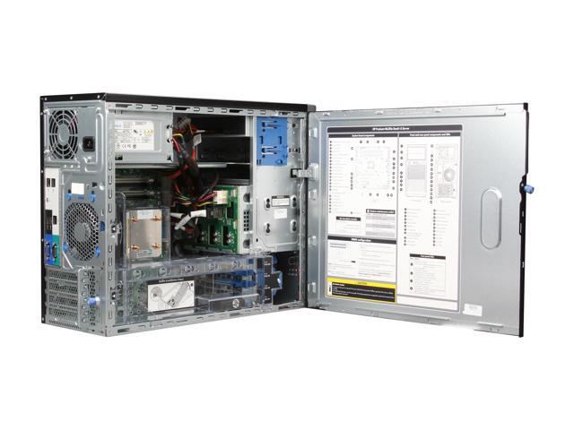 HP ProLiant ML310e Gen8 v2 E3-1220v3 1P 4GB-U Hot Plug 4 LFF 350W PS ...