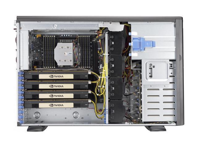 Supermicro Workstation, with Xeon W-3245 16 Cores CPU, 4 NVIDIA PNY ...
