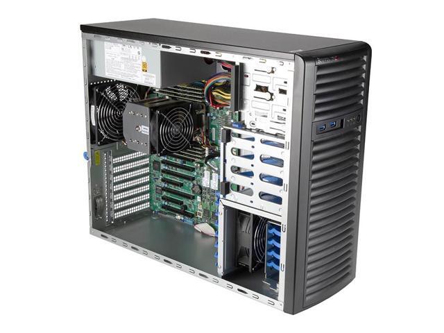 SUPERMICRO Mid-tower Server System AMD EPYC 7002/7003 Series 128GB DDR4 ...