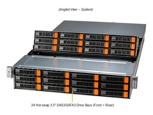 Supermicro 2U Gold Series SuperStorage Server (ASG-2015S-E1CR24H-G1 ...