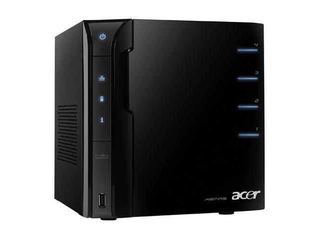 acer Aspire Easystore Tower Intel Atom D410 1.66GHz 2GB DDR2 1TB HDD ...