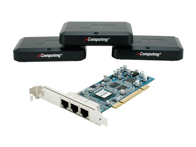 NComputing X-Series Thin Client Desktop Virtualization Kits (X350) X350 ...