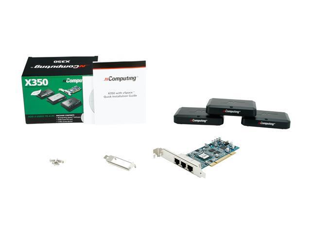 NComputing X-Series Thin Client Desktop Virtualization Kits (X350) X350 ...