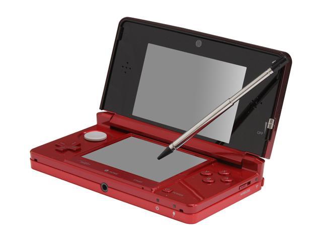 Nintendo 3DS Flame Red with Super Mario 3D Land - Newegg.com
