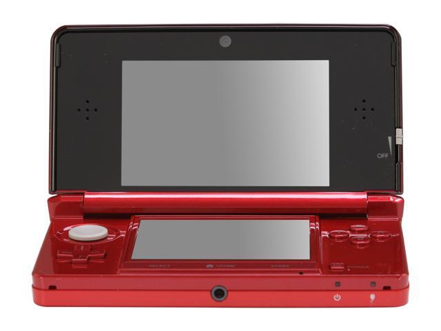 Nintendo 3DS Flame Red with Super Mario 3D Land - Newegg.com