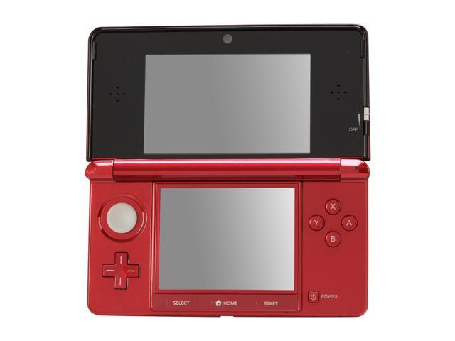 Nintendo 3DS Flame Red with Super Mario 3D Land - Newegg.com