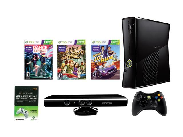 Microsoft Xbox 360 Bundle 4 GB Kinect bundle w/Dance Central & Joyride ...