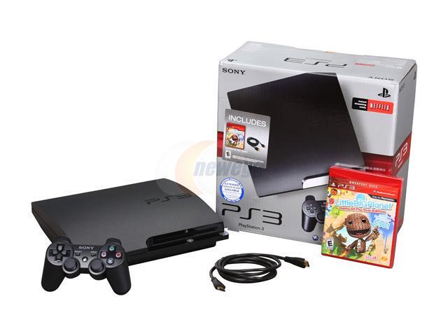 SONY PS3 250GB bundle w/LittleBigPlanet & HDMI cable - Newegg.com