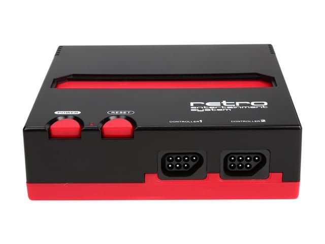 Retro-Bit Original NES Console 8 Bit Top Loader Black/Red Retro ...