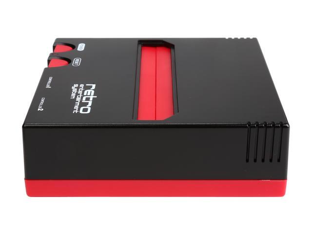Retro-Bit Original NES Console 8 Bit Top Loader Black/Red Retro ...
