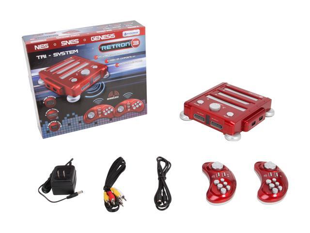 Hyperkin SNES/ NES/ Genesis RetroN 3 Gaming Console (Vector Red) - Newegg.ca