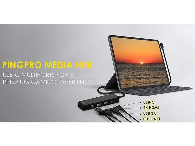 Mobile Gaming Corps PingPro USB-C Gaming Media Hub - Newegg.com