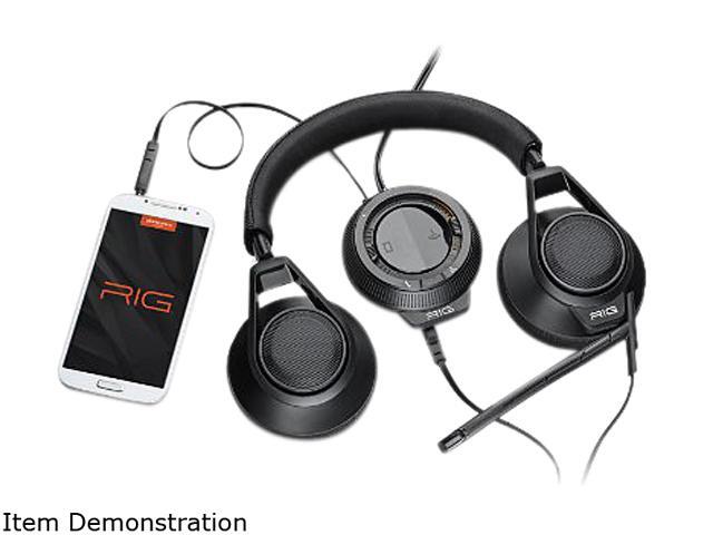 Plantronics RIG Stereo Gaming Headset with Mixer for Xbox 360 and PS3 ...
