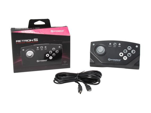 Hyperkin RetroN 5 Bluetooth Wireless Controller (Black) - Newegg.com