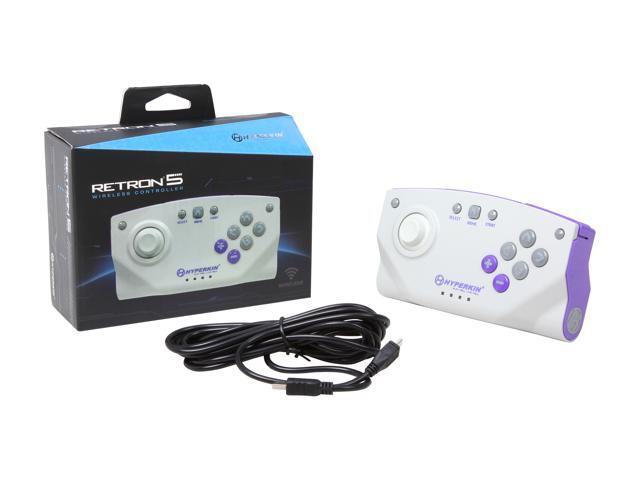 Hyperkin RetroN 5 Bluetooth Wireless Controller (Gray) - Newegg.com